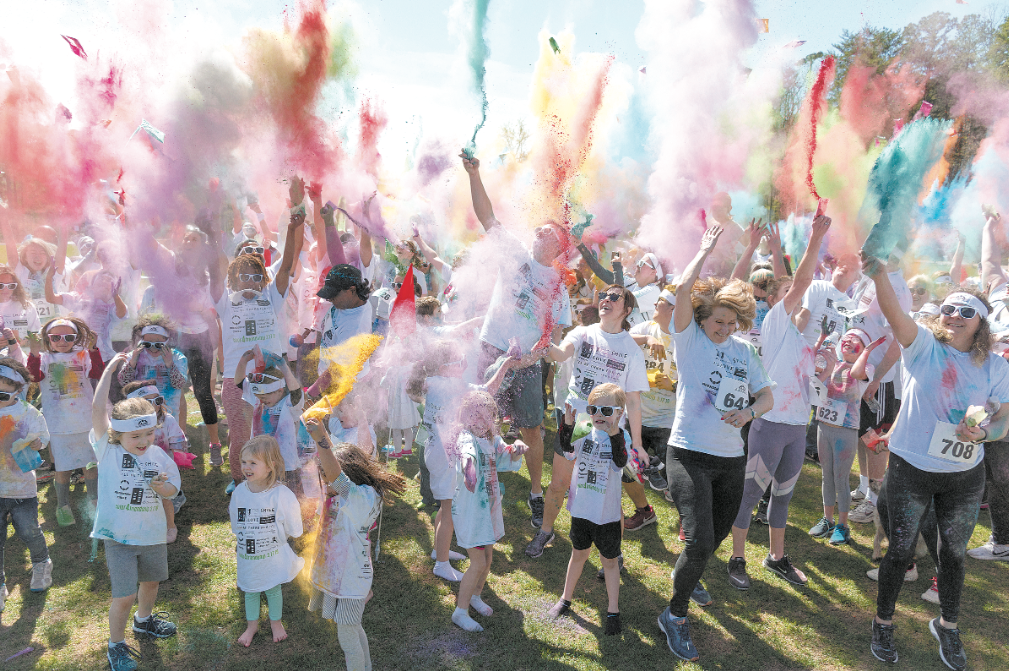 Colorful Run Raises Money for Special Needs Community - Over the ...
