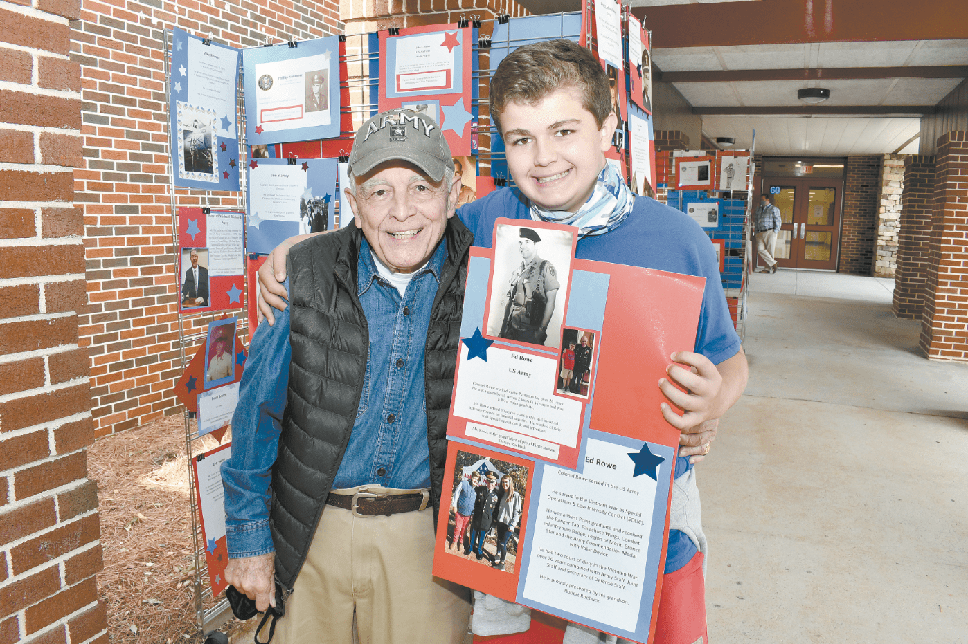 Wall of Heroes: Louis Pizitz Middle School Celebrates Living History ...