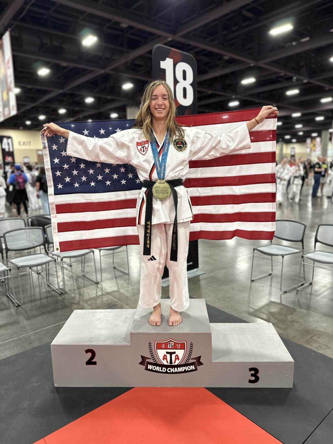 Homewood’s Claire Mitchell Wins Taekwondo World Title - Over the ...
