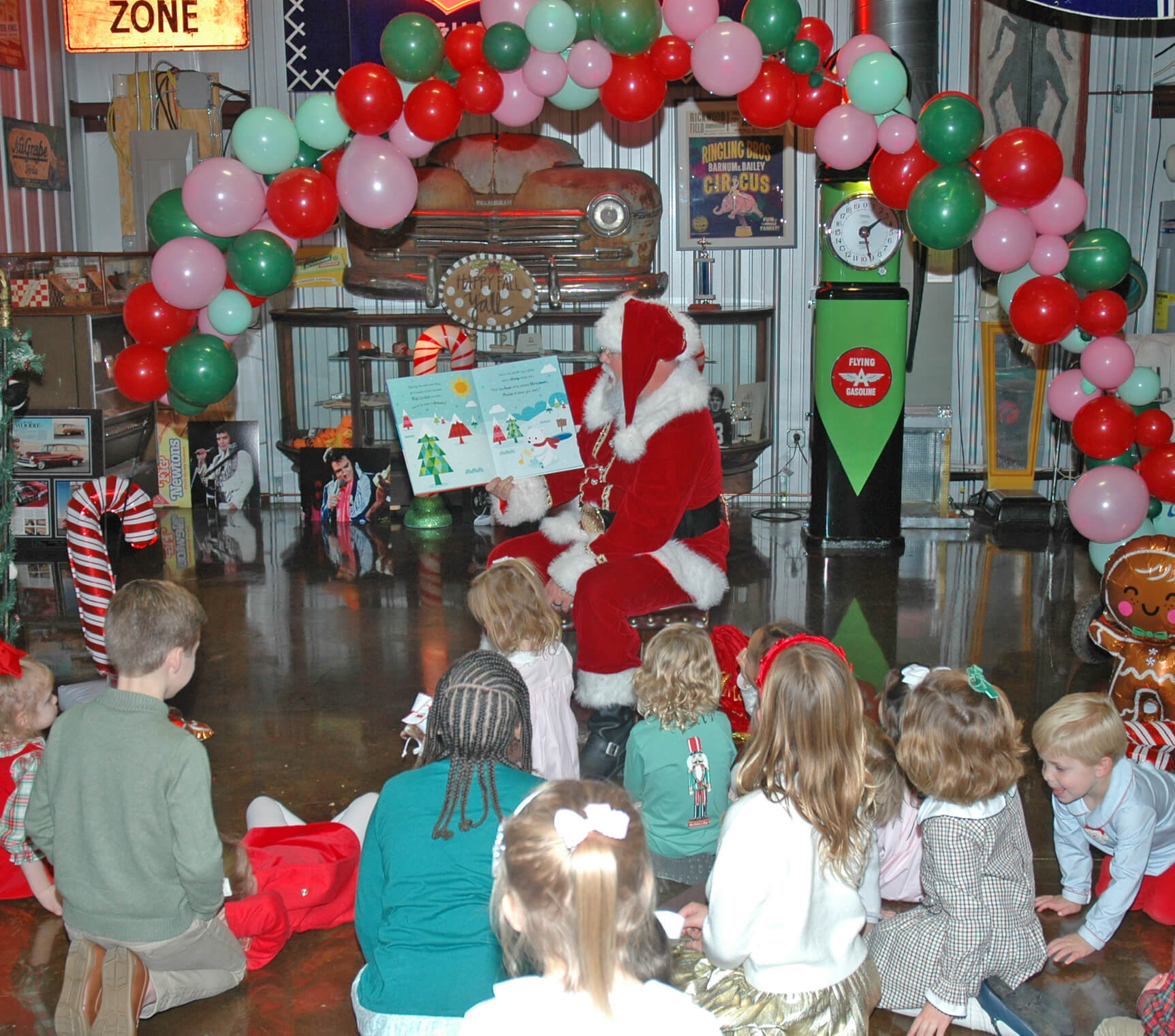 Santa Visits the Hideout - Over the Mountain Journal