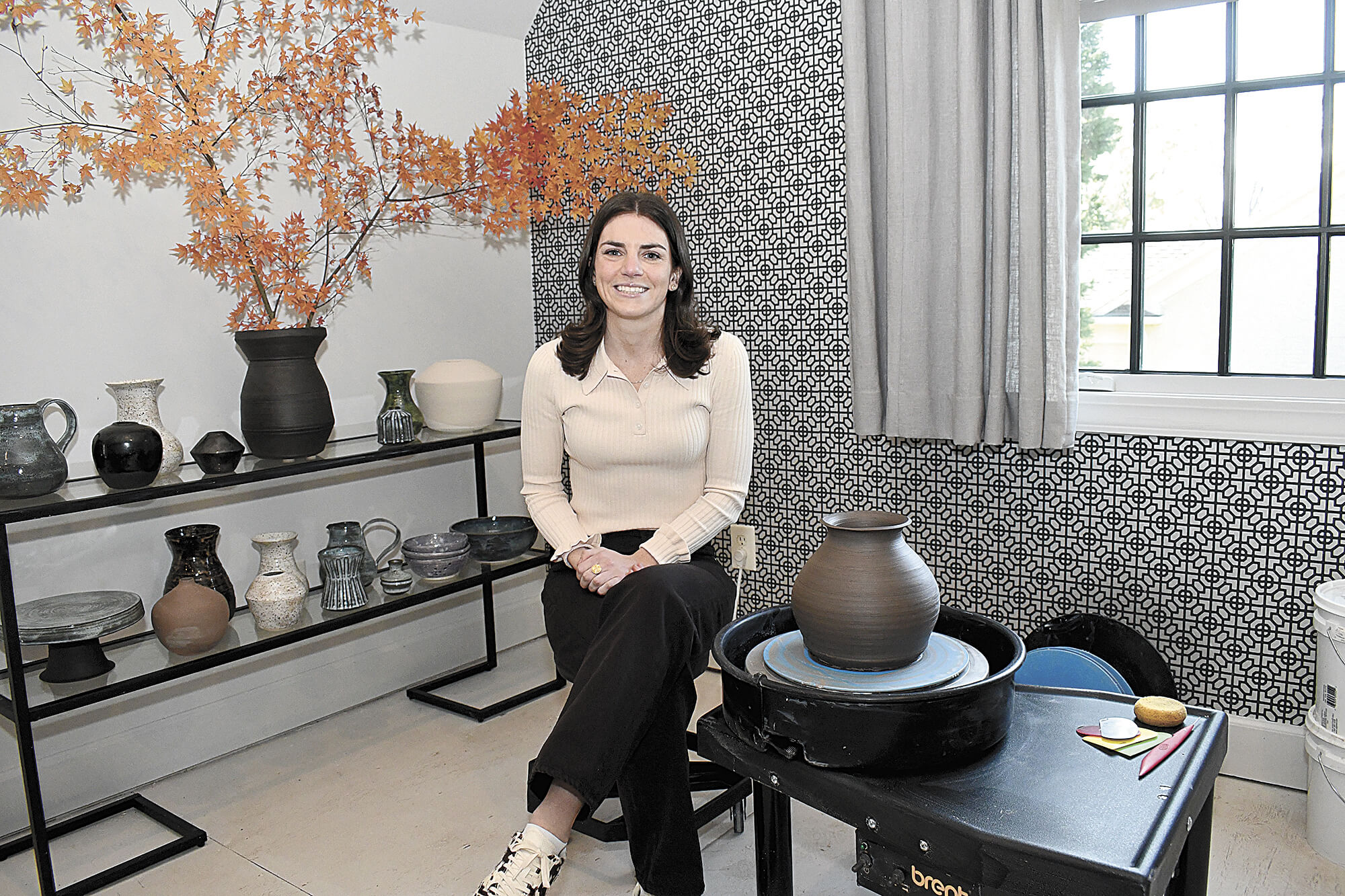 Working the Clay: Brantley Sanders is Reshaping Her Life with a Pottery ...